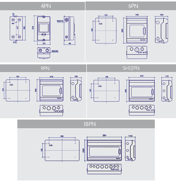 Distribution Box, PN Series from China manufacturer - ENGELEC ELECTRIC ...