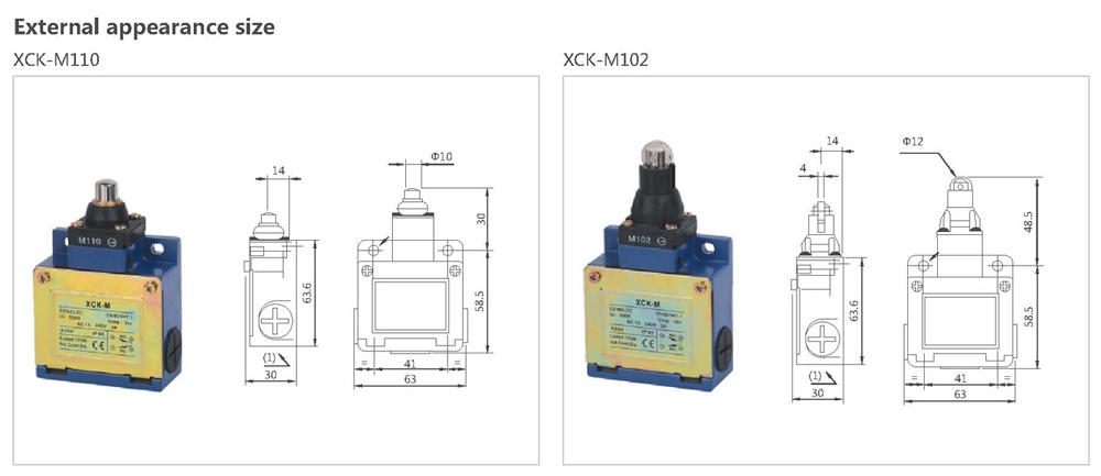 Limit Switch, XCK-M Series from China manufacturer - ENGELEC ELECTRIC ...