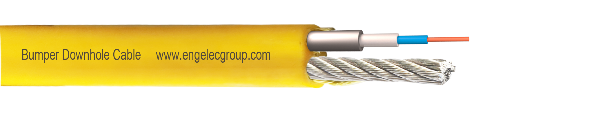 Buy 1/4" TEC Downhole Cable with Bumper Wires for Oil Well Sensor from ...